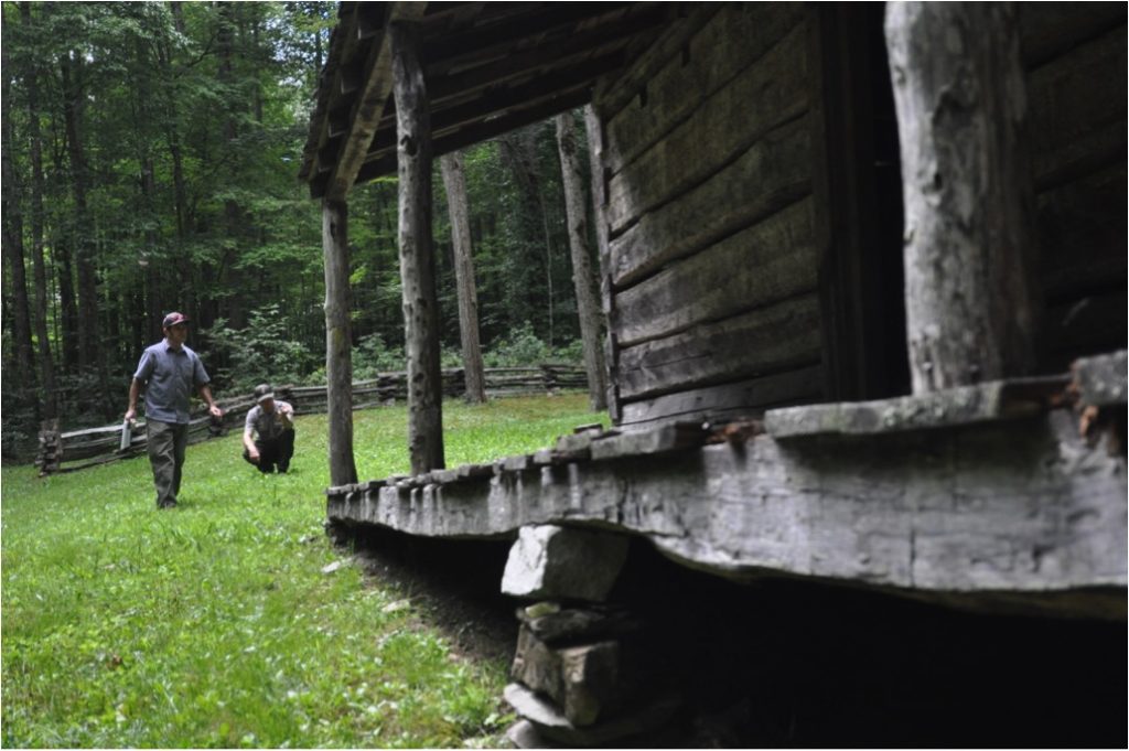 Cook Cabin Rehabilitation - The Hands of Sean Perry